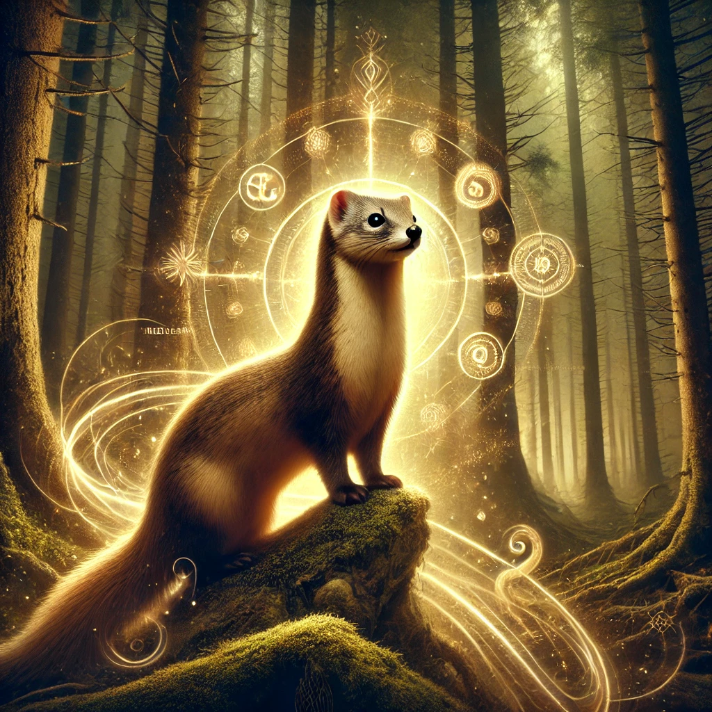 Significado Espiritual de la Comadreja | AnimalSagrado.com
